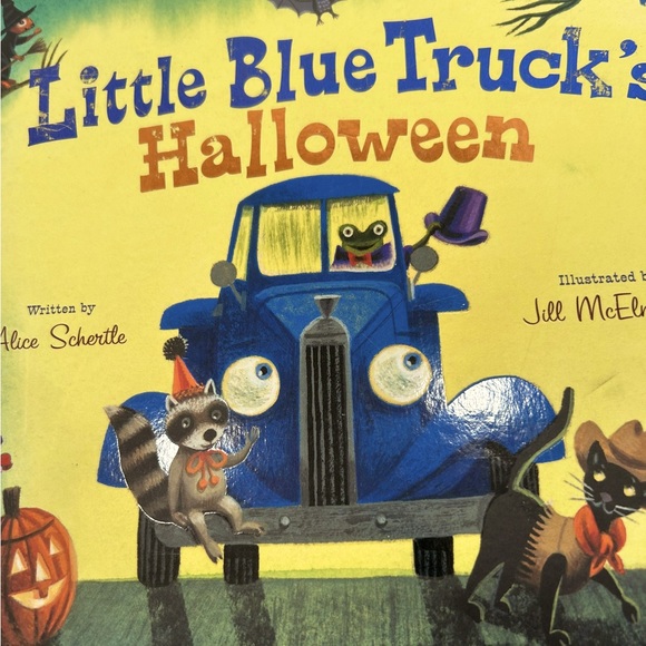 Toys | Little Blue Trucks Halloween A Lift The Flap Book | Poshmark